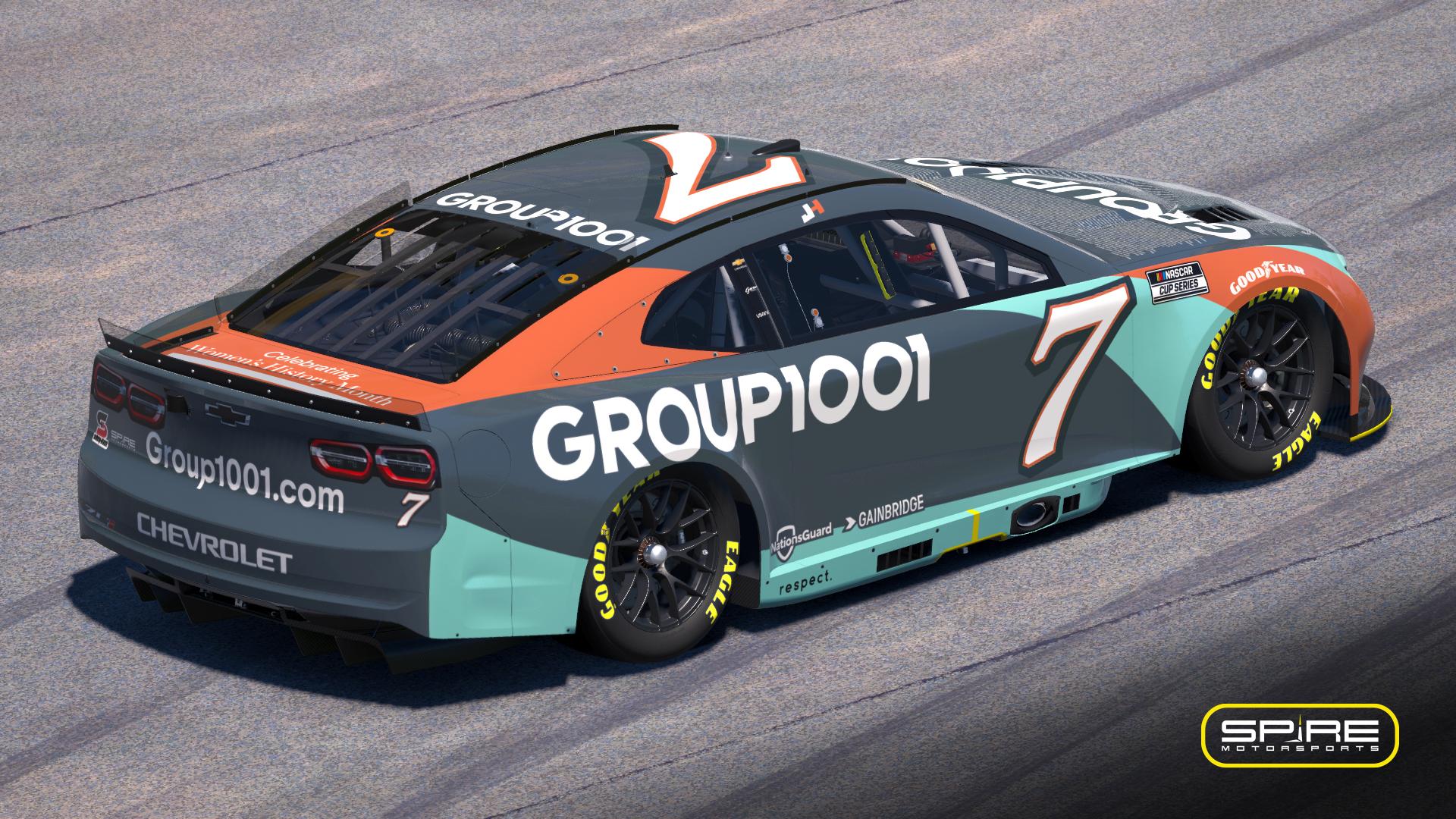 2025 #7 Justin Haley Group 1001 Womens History Month (No Numbers) by ...