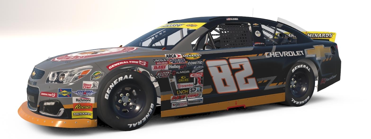 #82 Chevrolet Chevrolet Camaro ARCA Car by Seth Burciaga - Trading Paints