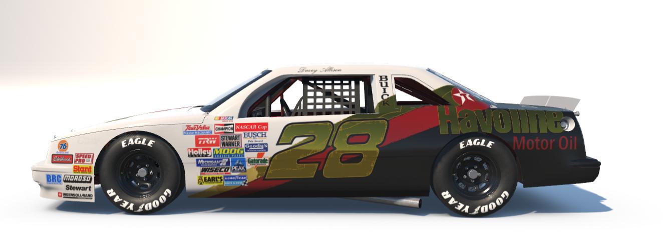 1987 Davey Allison Havoline Buick by Adam Roberson - Trading Paints