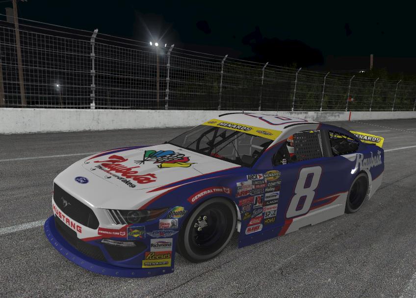 Raybestos Mustang Custom Number by Adam Roberson - Trading Paints