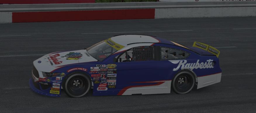 Raybestos Mustang No Number by Adam Roberson - Trading Paints