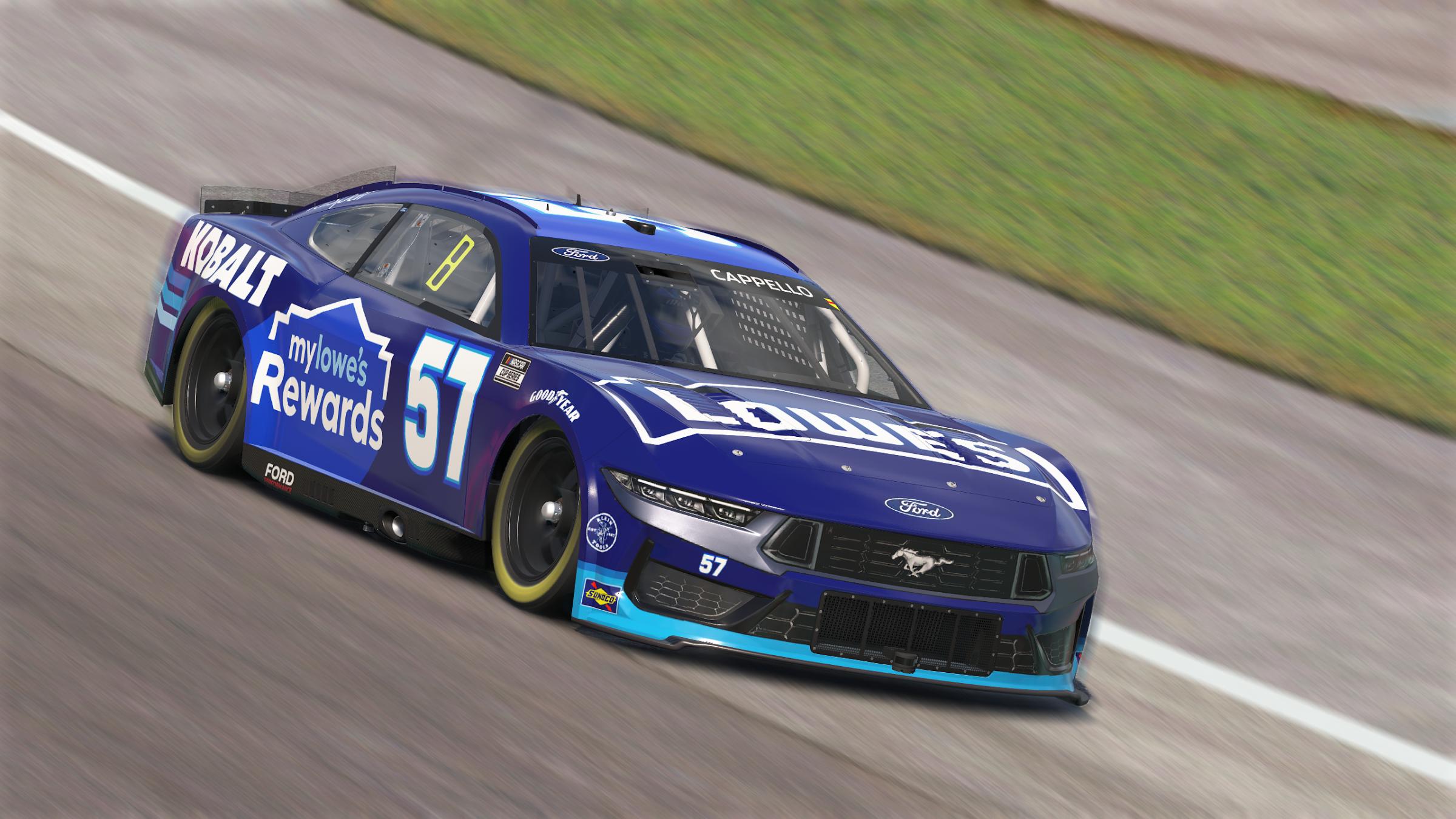 Lowes "MyLowes Rewards" Ford Mustang by Jacob Cappello - Trading Paints