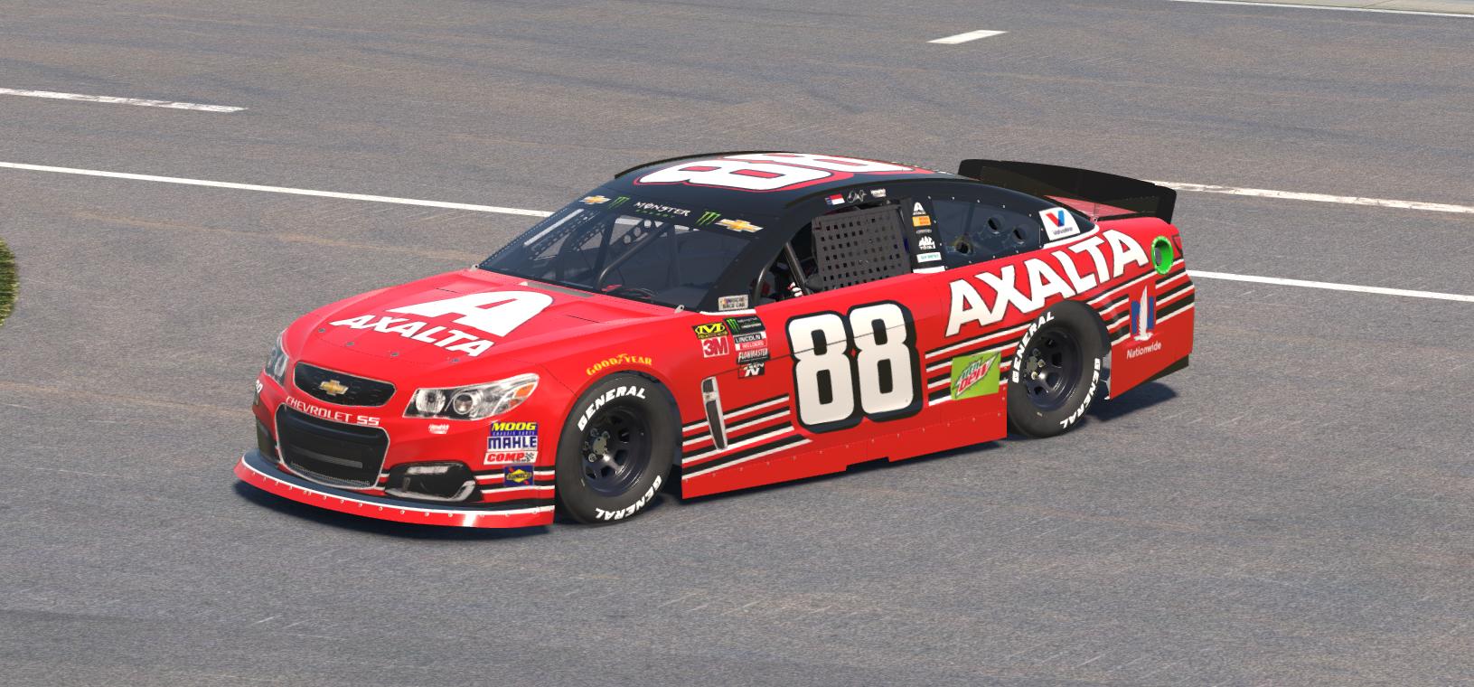 2017 Dale Earnhardt Jr. #88 Axalta Final Race by Porter C. - Trading Paints