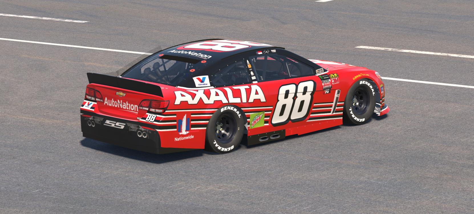 2017 Dale Earnhardt Jr. #88 Axalta Final Race by Porter C. - Trading Paints