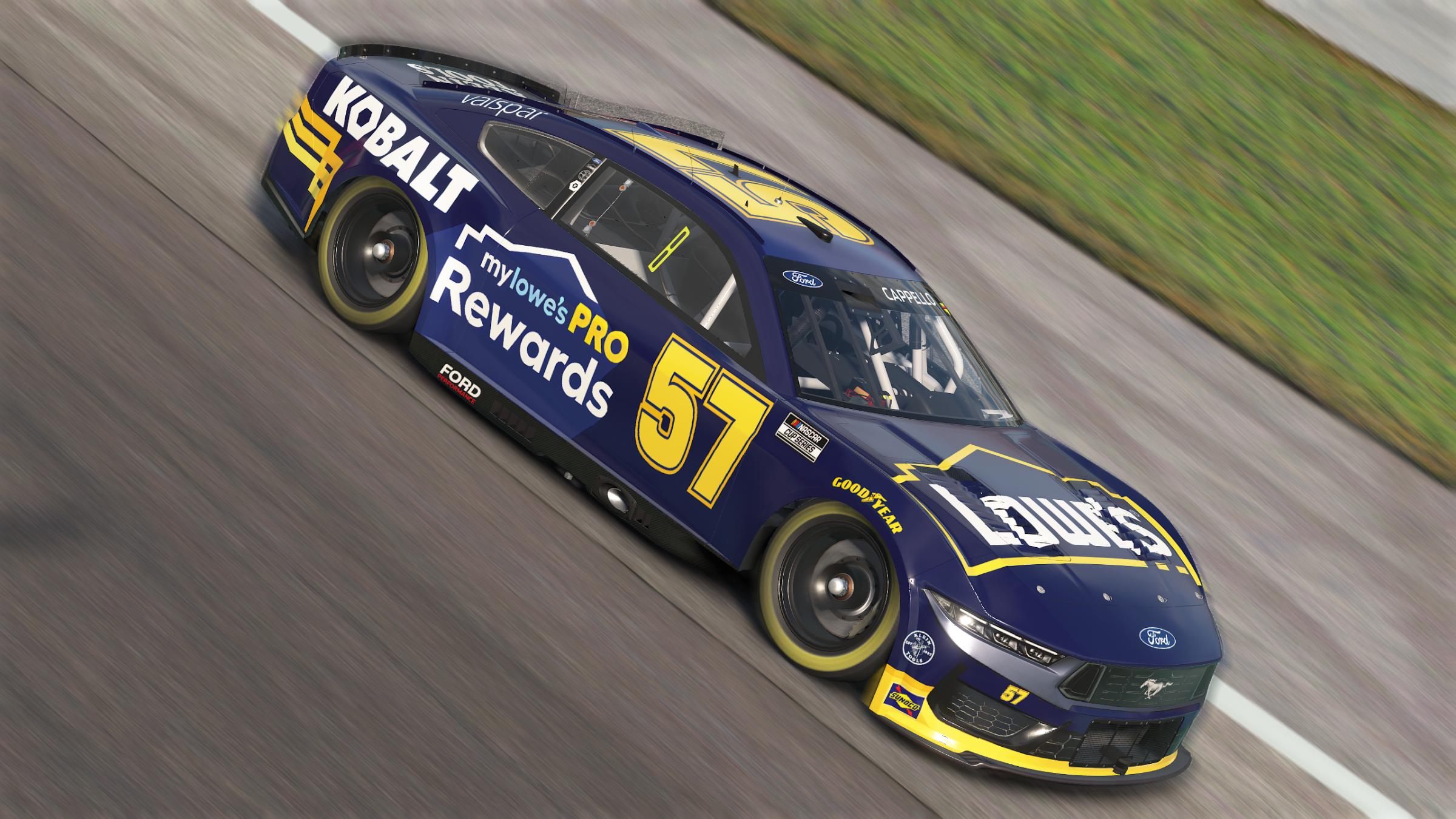 Lowes "MyLowes Pro Rewards" Ford Mustang by Jacob Cappello - Trading Paints