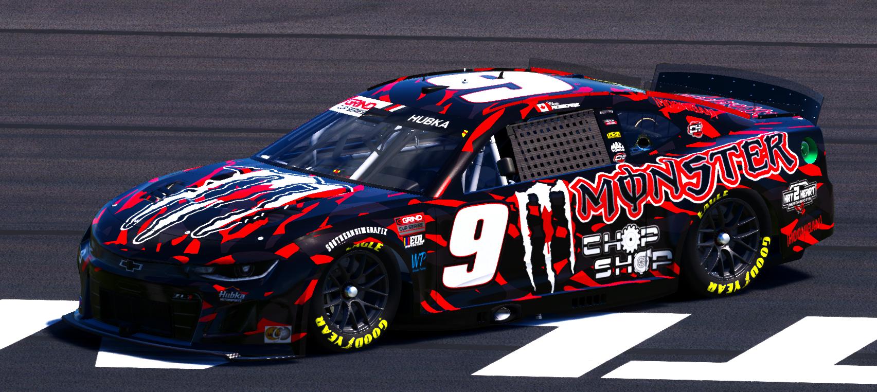 Monster Energy #9 by Chris Hubka - Trading Paints