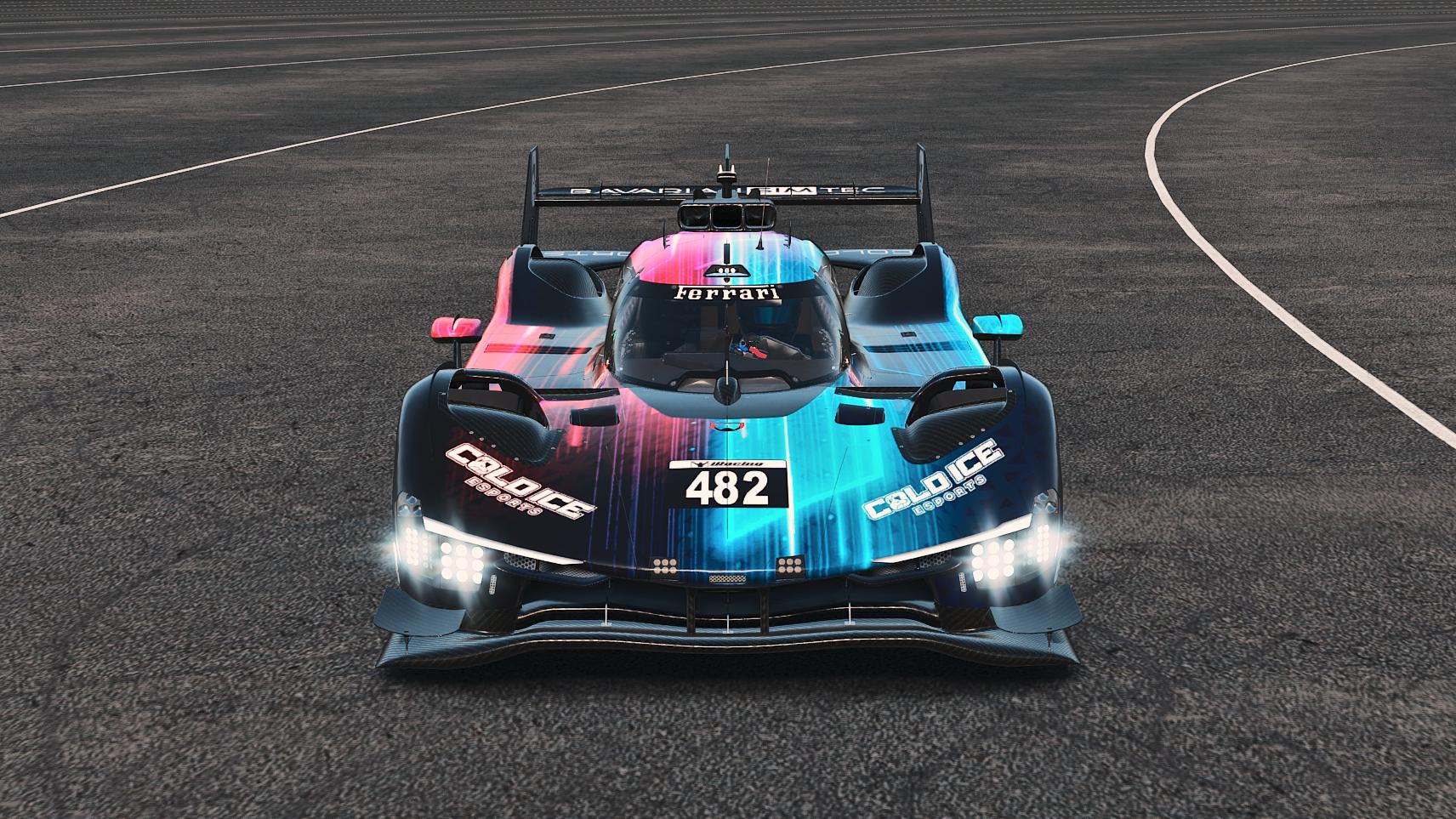 Cold Ice eSports - Ferrari 499P by Daniel Sebbel Sebastian - Trading Paints