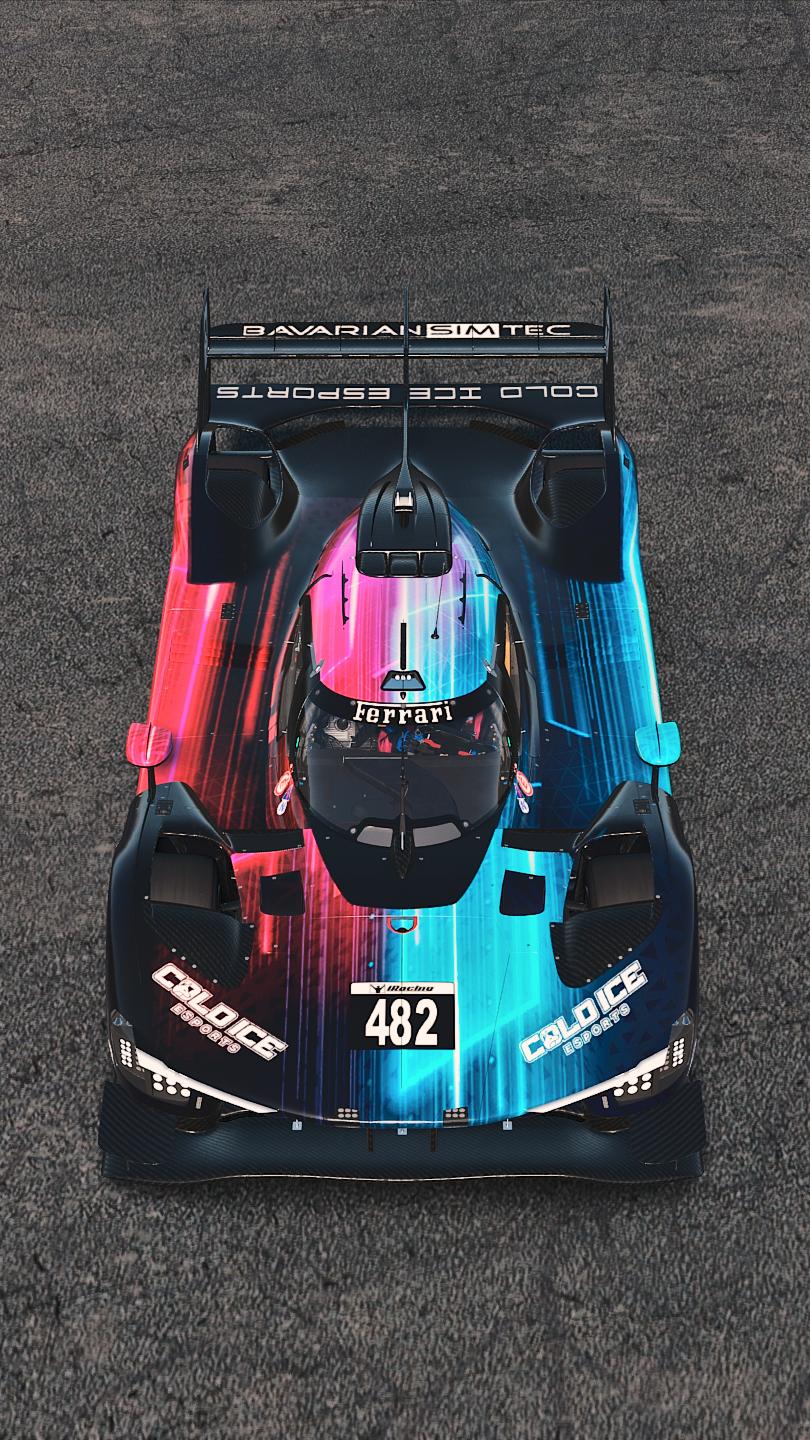 Cold Ice eSports - Ferrari 499P by Daniel Sebbel Sebastian - Trading Paints