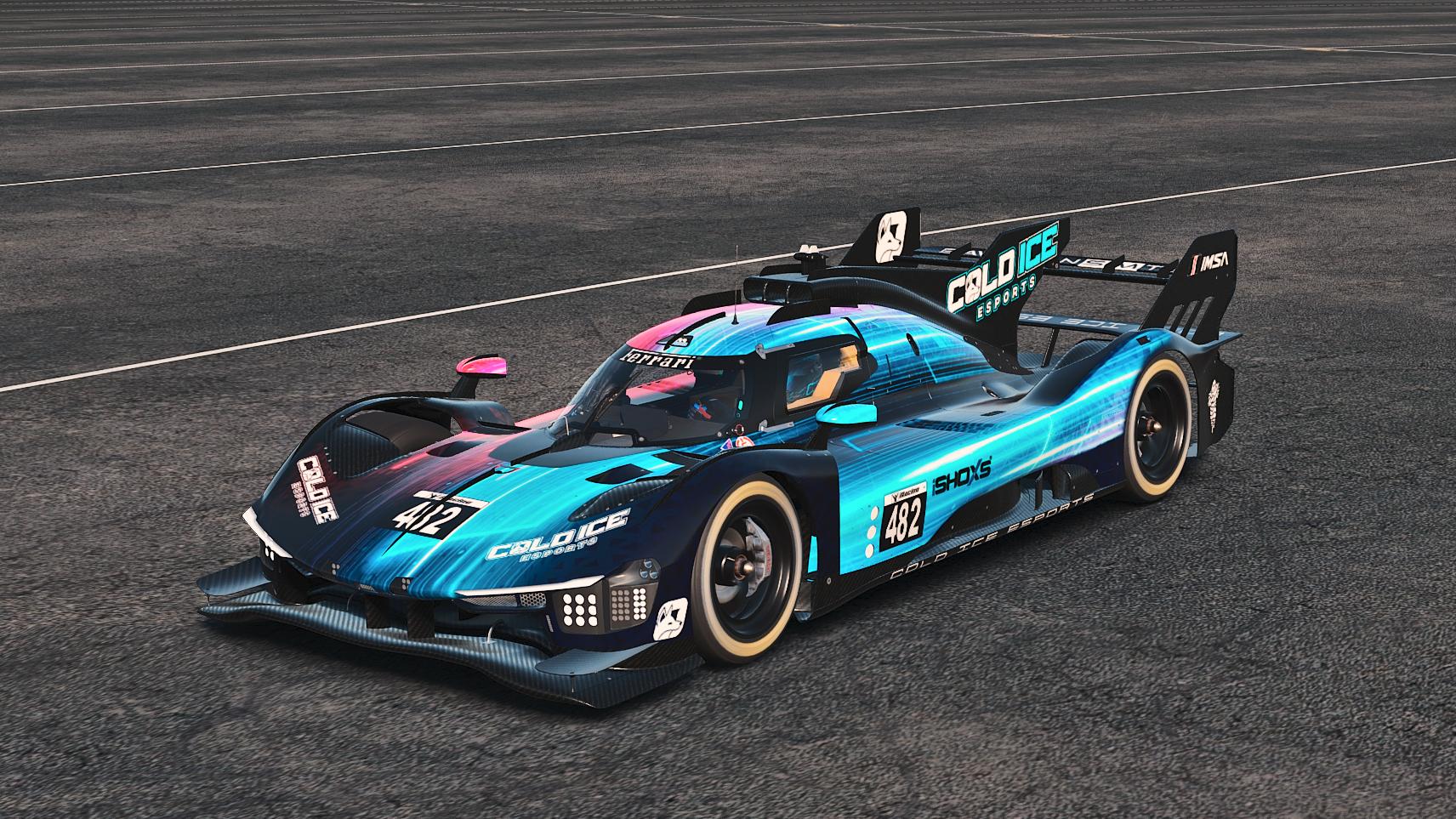 Cold Ice eSports - Ferrari 499P by Daniel Sebbel Sebastian - Trading Paints