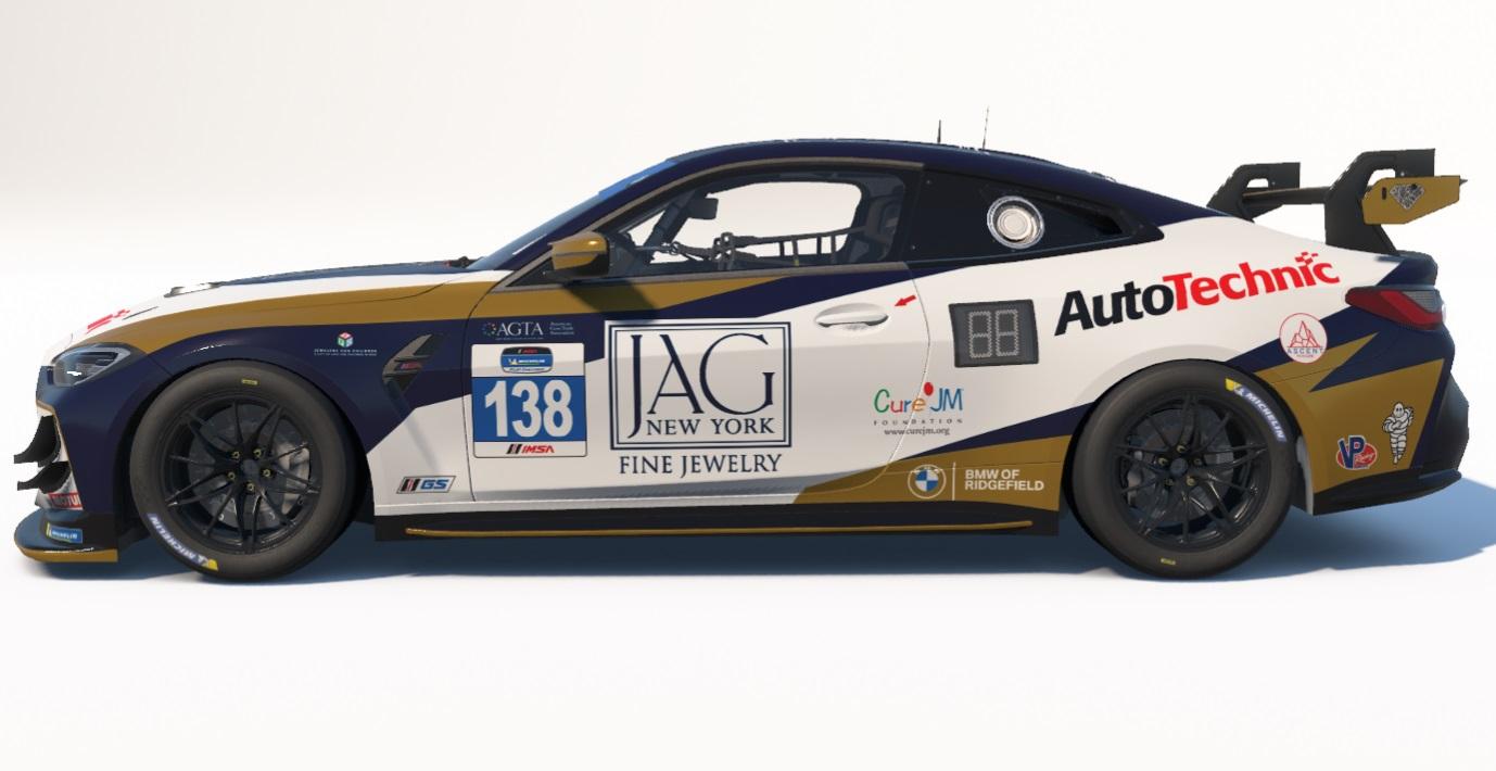 #27 AutoTechnic Racing BMW M4 EVO GT4 2025 IMSA Michelin Pilot ...