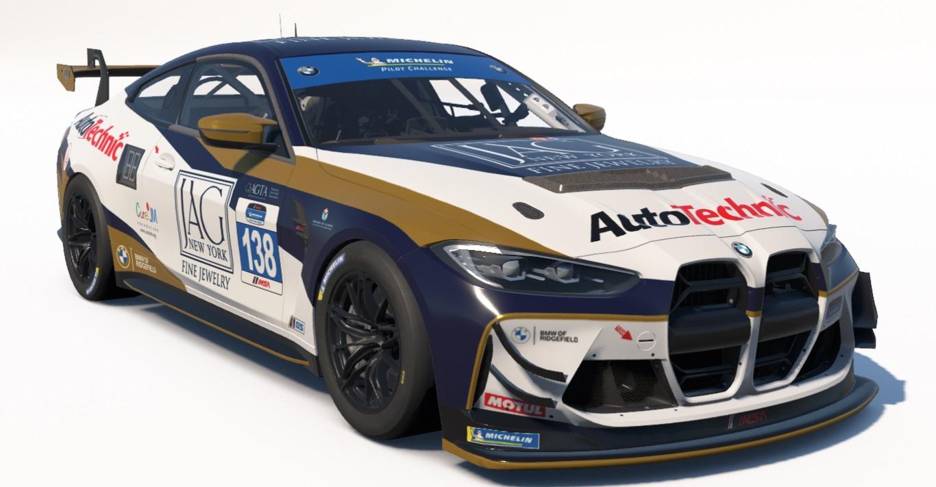 #27 AutoTechnic Racing BMW M4 EVO GT4 2025 IMSA Michelin Pilot ...