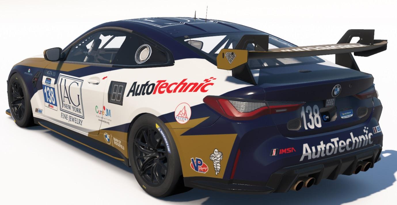 #27 AutoTechnic Racing BMW M4 EVO GT4 2025 IMSA Michelin Pilot ...