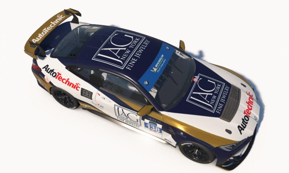 #27 AutoTechnic Racing BMW M4 EVO GT4 2025 IMSA Michelin Pilot ...