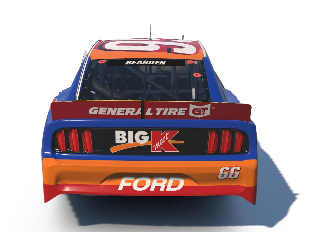 Darrell Waltrips 1999 KMart Ford no numbers by Josh Bearden - Trading ...