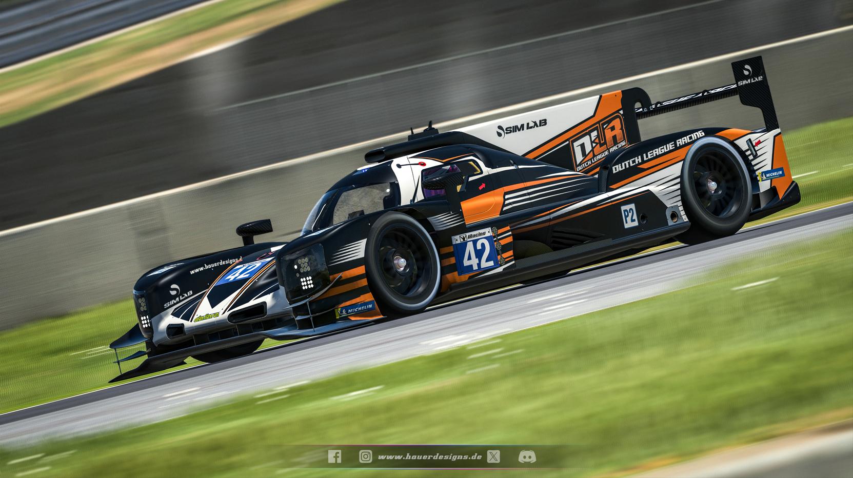 Dallara P217 LMP2 - DLR Simlab by Albert Priem - Trading Paints