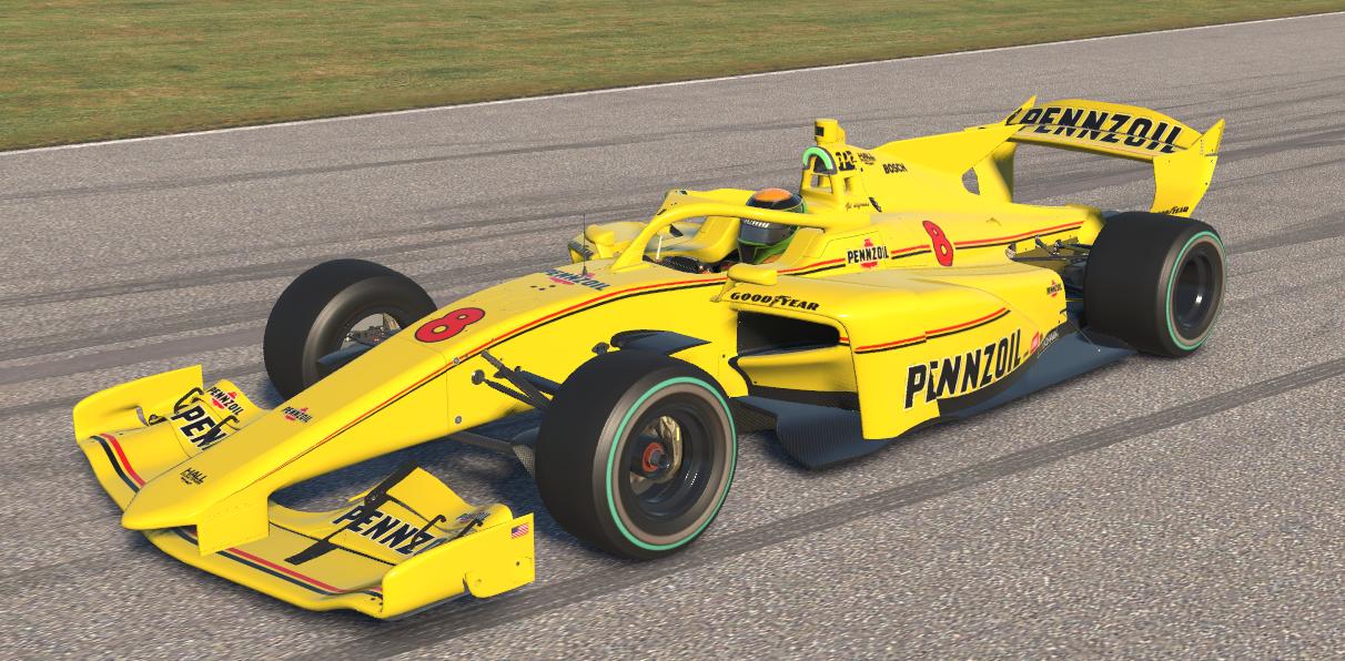 1995 Hall Racing Gil de Ferran custom number by Matthew Ponto - Trading ...