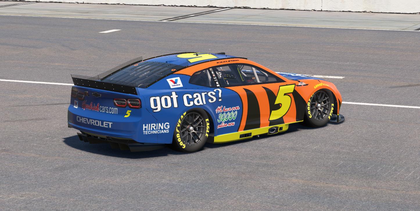 2025 Kyle Larson #5 HendrickCars.com 2003 Terry Labonte Throwback by ...