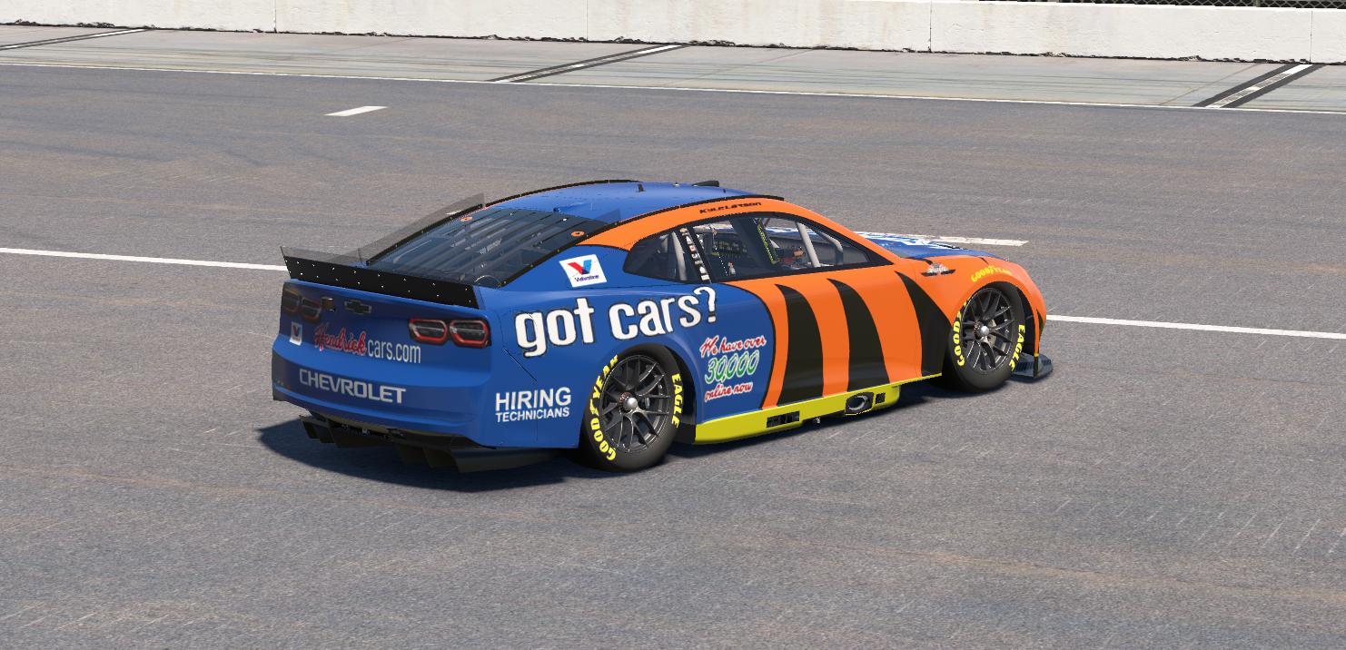 2025 Kyle Larson HendrickCars.com 2003 Terry Labonte Throwback (Sim ...