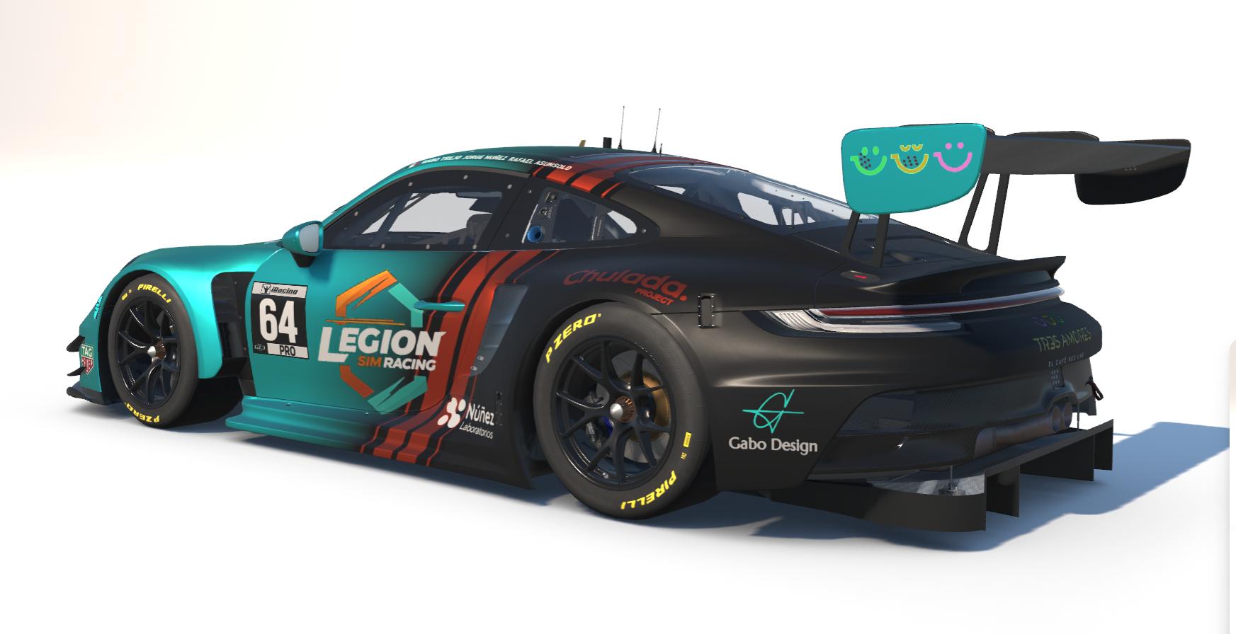 Legión Simracing 24hrs Nurburgring Turquesa by Gabriel Trejo C ...