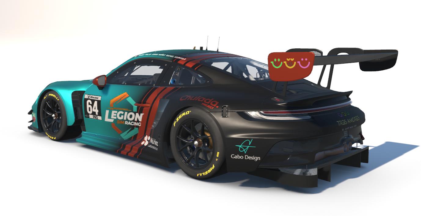 Legión Simracing 24hrs Nurburgring Naranja by Gabriel Trejo C ...