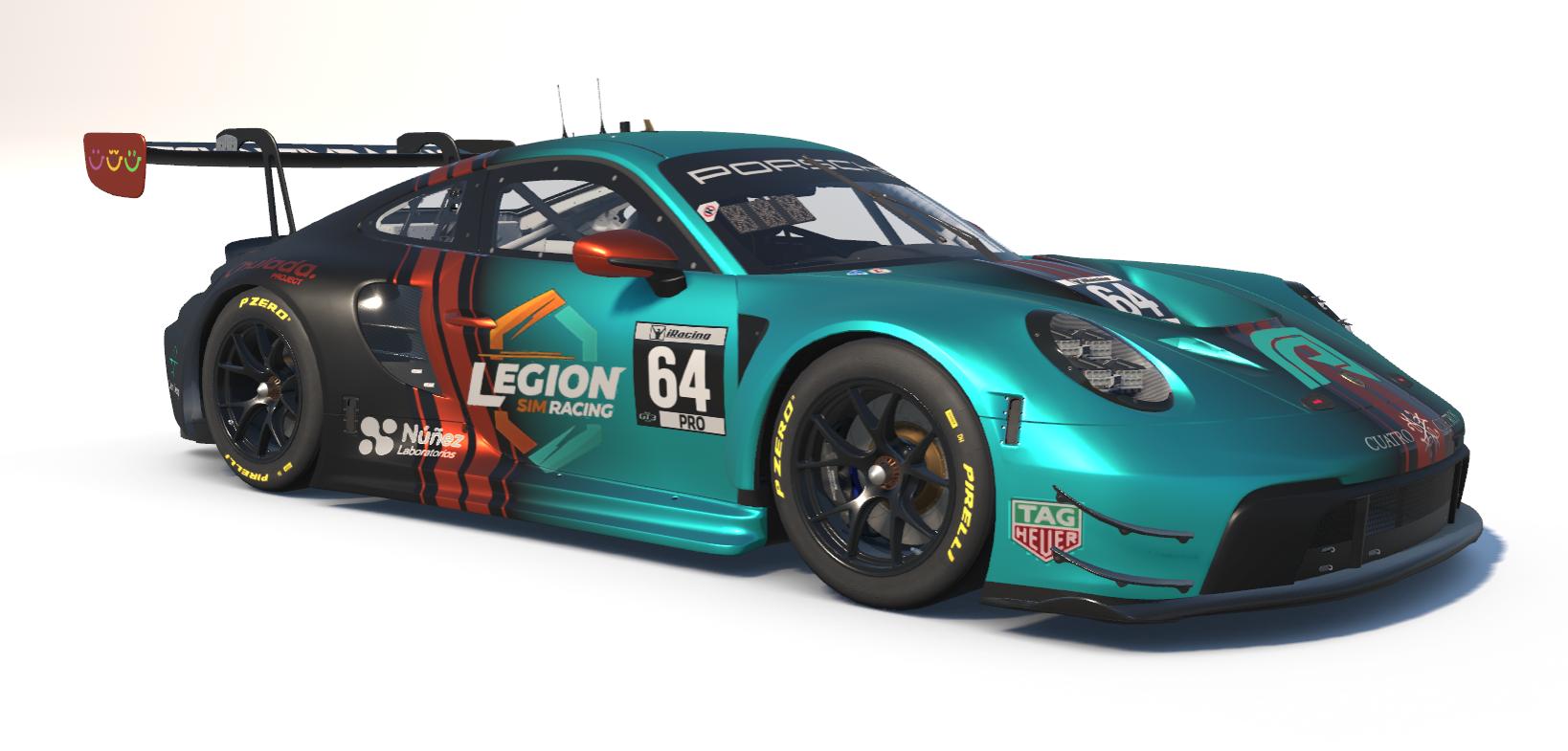 Legión Simracing 24hrs Nurburgring Naranja by Gabriel Trejo C ...