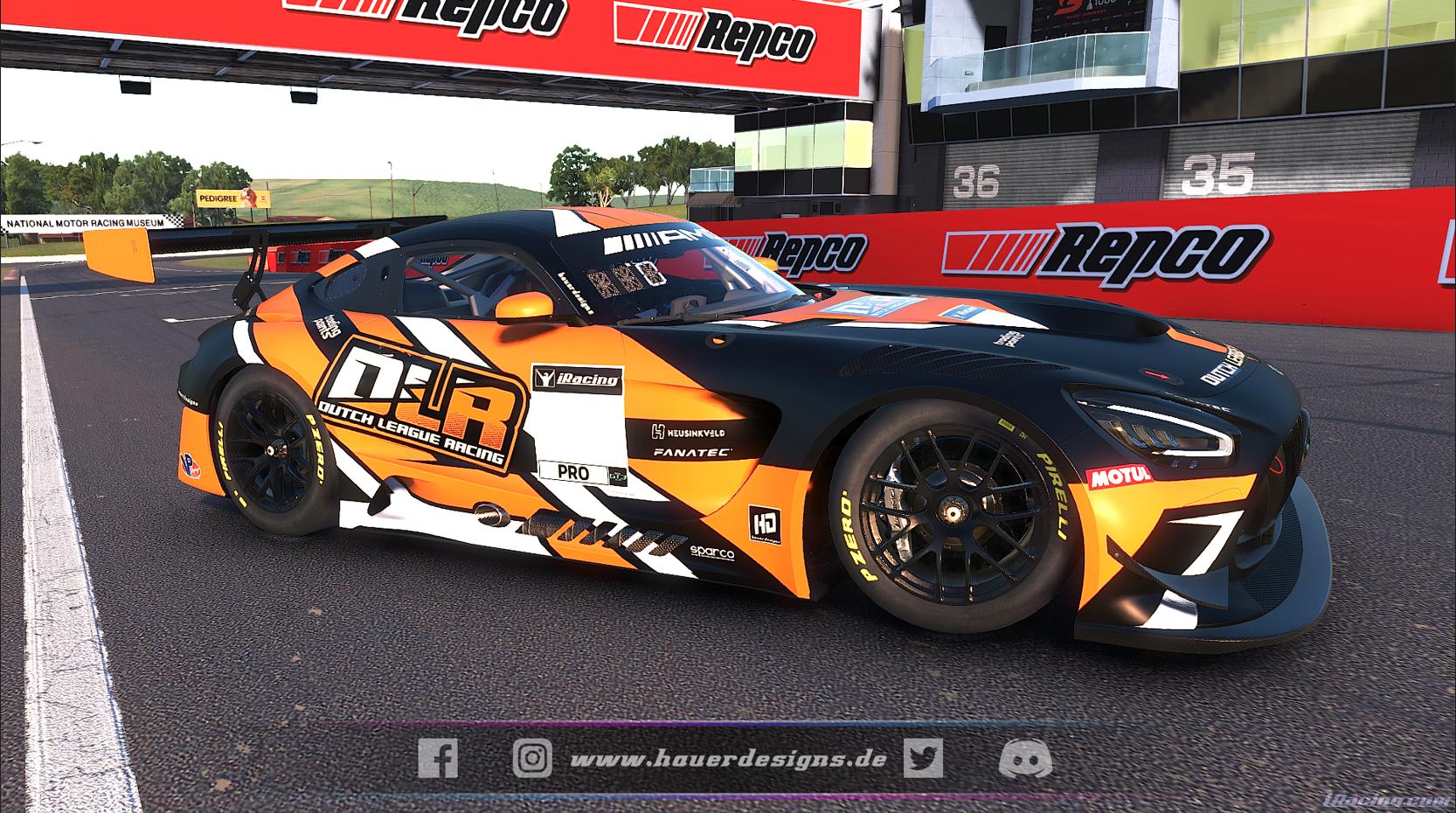 Mercedes-AMG GT3 2020 - DLR Simlab by Albert Priem - Trading Paints