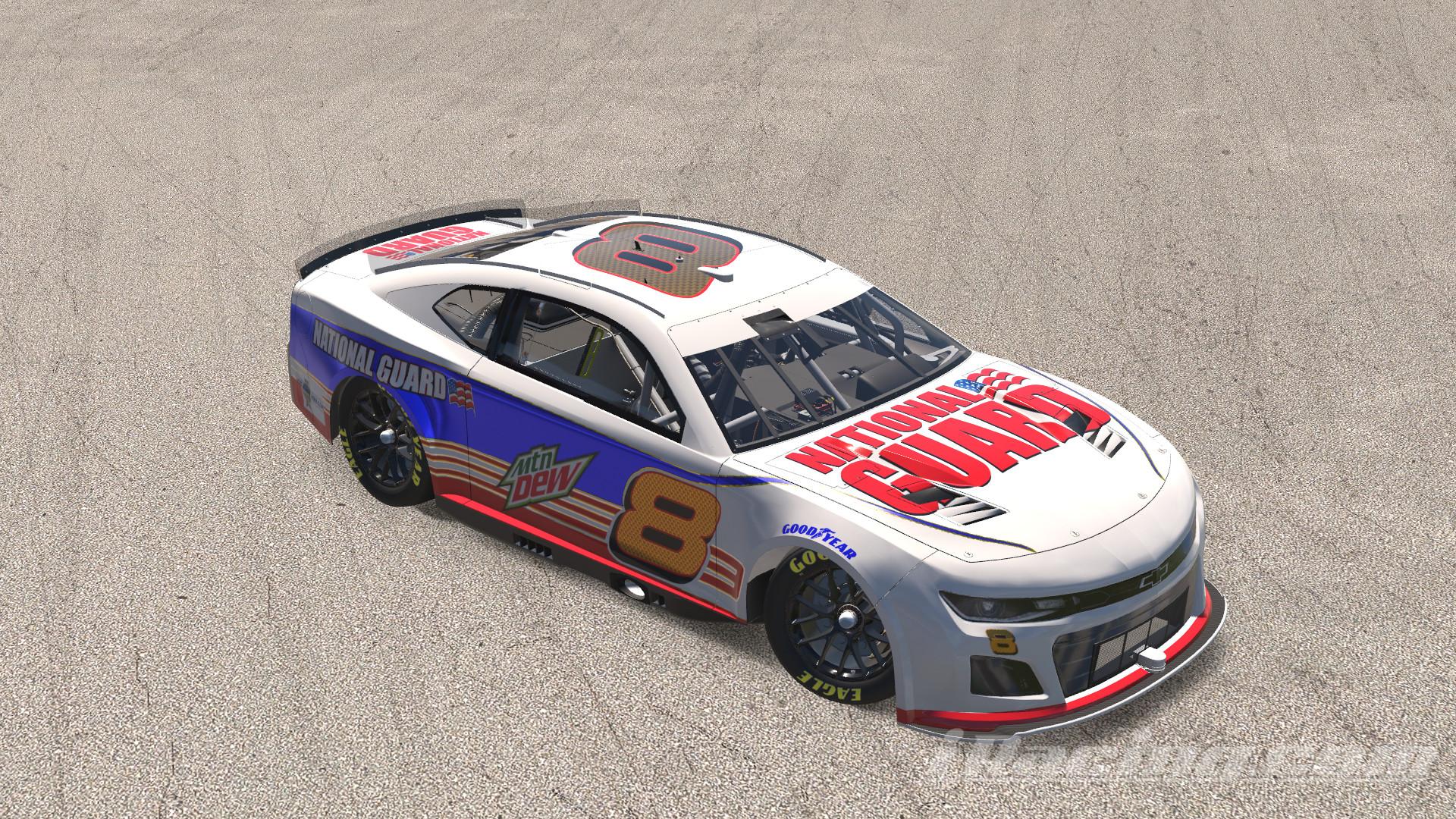 Dale Earnhardt JR 2014 National Guard #88 Paint Scheme as DEI #8 by ...