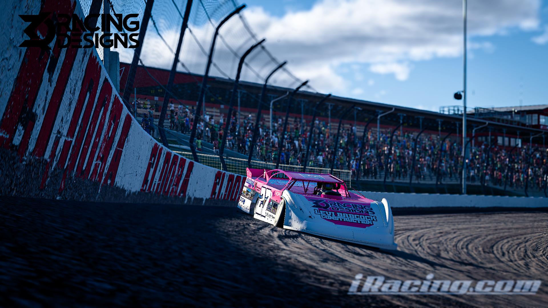 #27 Dirt Late Model - JulieStrong for Barker by Johnathan Smith3 ...
