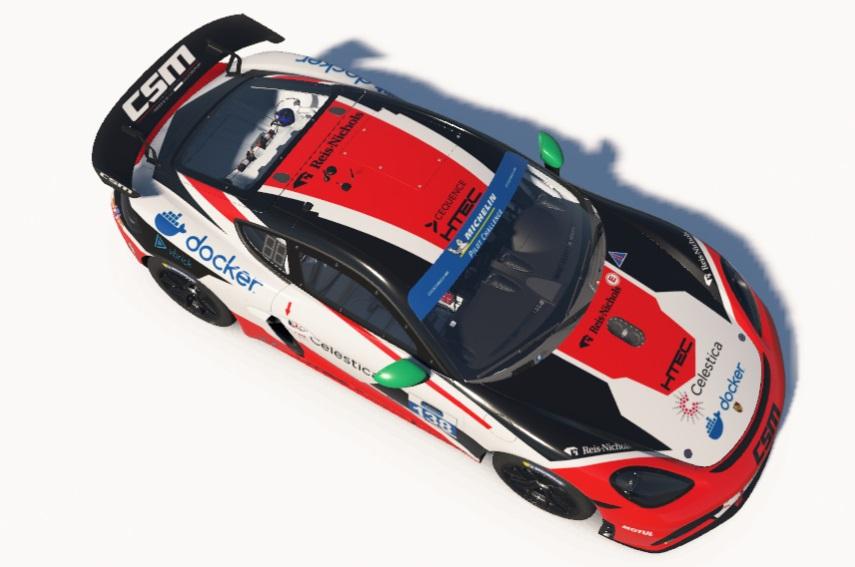 #2 Czabok Simpson Motorsport Porsche 718 GT4 RS CS 2025 IMSA Michelin ...