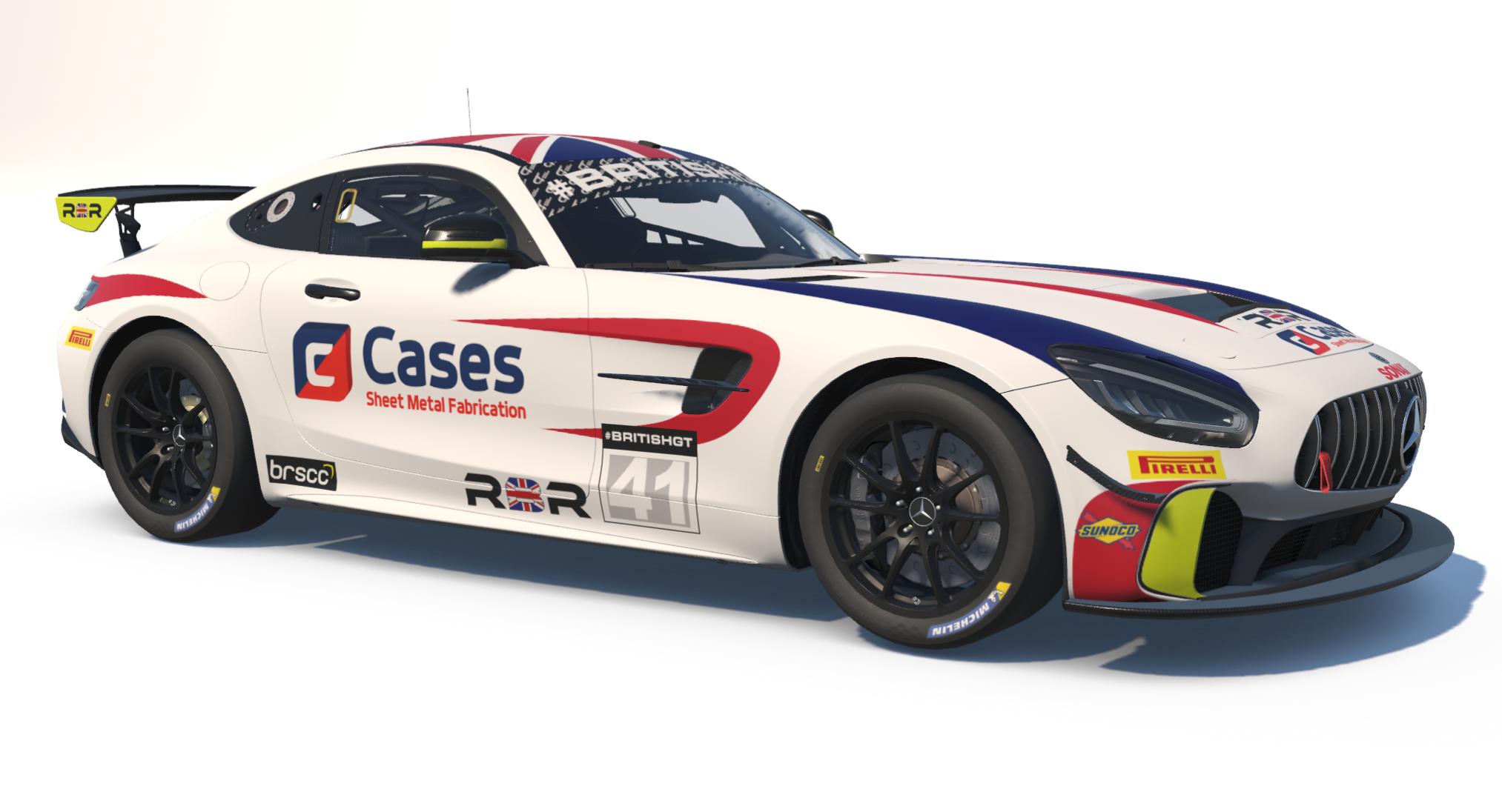 Rob Boston Racing AMG GT4 2025 Entry for the British GT season by Keith ...