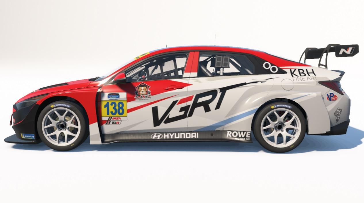 #18 Victor Gonzalez Racing Team Hyundai Elantra N TCR 2025 IMSA ...