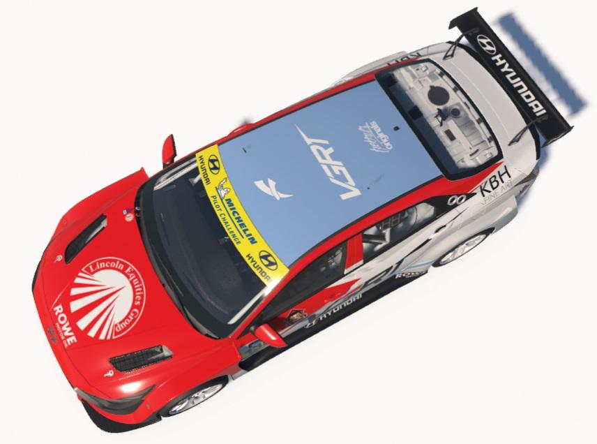 #18 Victor Gonzalez Racing Team Hyundai Elantra N TCR 2025 IMSA ...