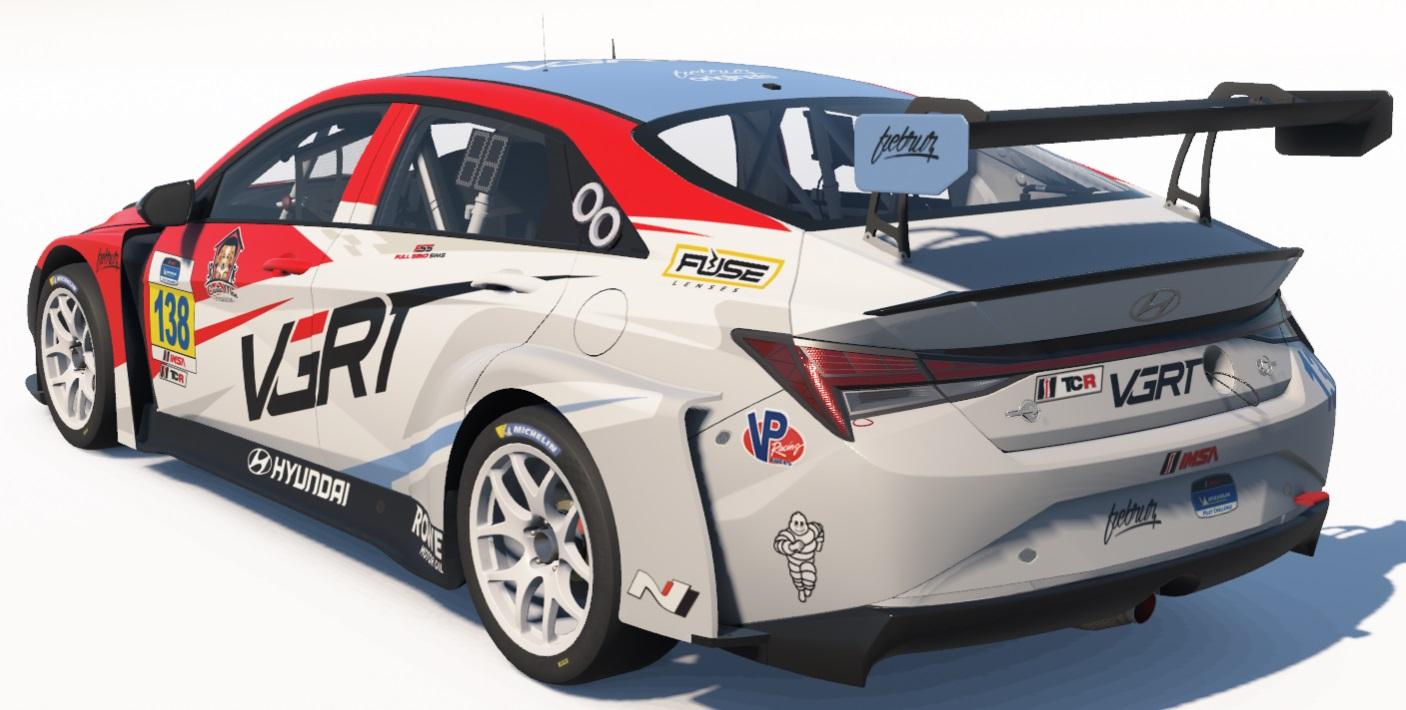 #99 Victor Gonzalez Racing Team Hyundai Elantra N TCR 2025 IMSA ...