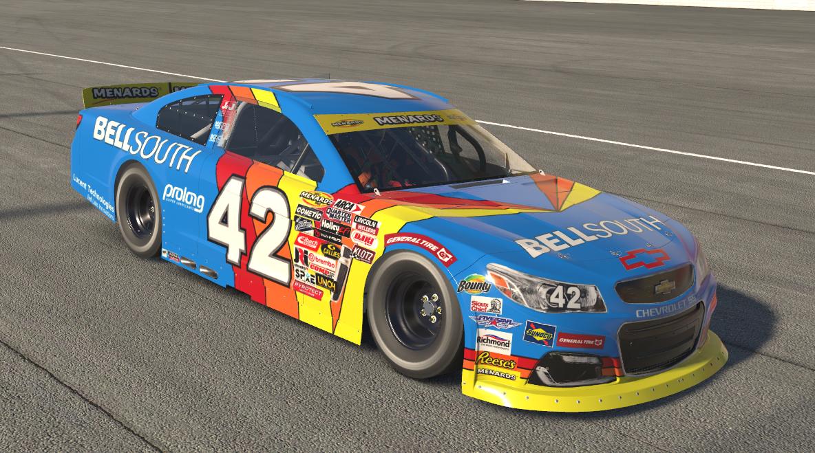 1998 Team SABCO Joe Nemechek by Matthew Ponto - Trading Paints