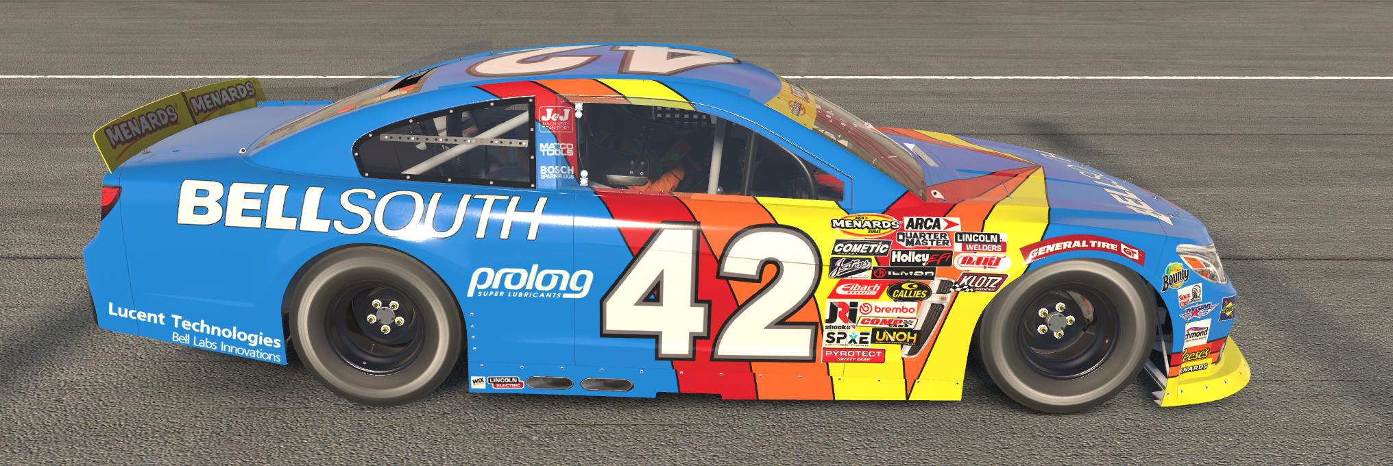 1998 Team SABCO Joe Nemechek by Matthew Ponto - Trading Paints