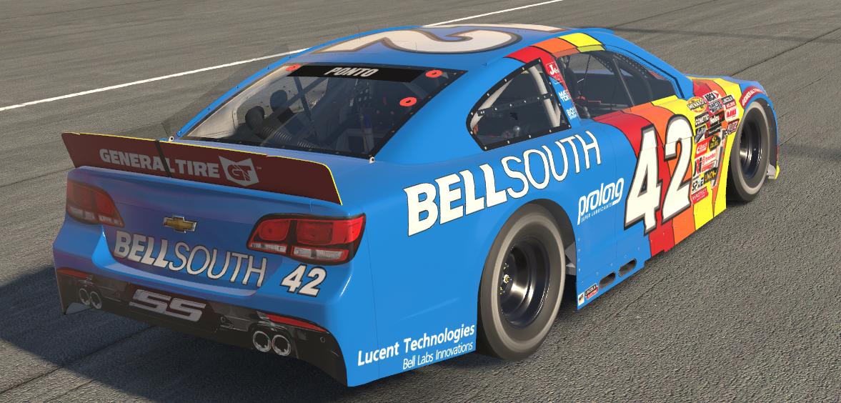 1998 Team SABCO Joe Nemechek by Matthew Ponto - Trading Paints
