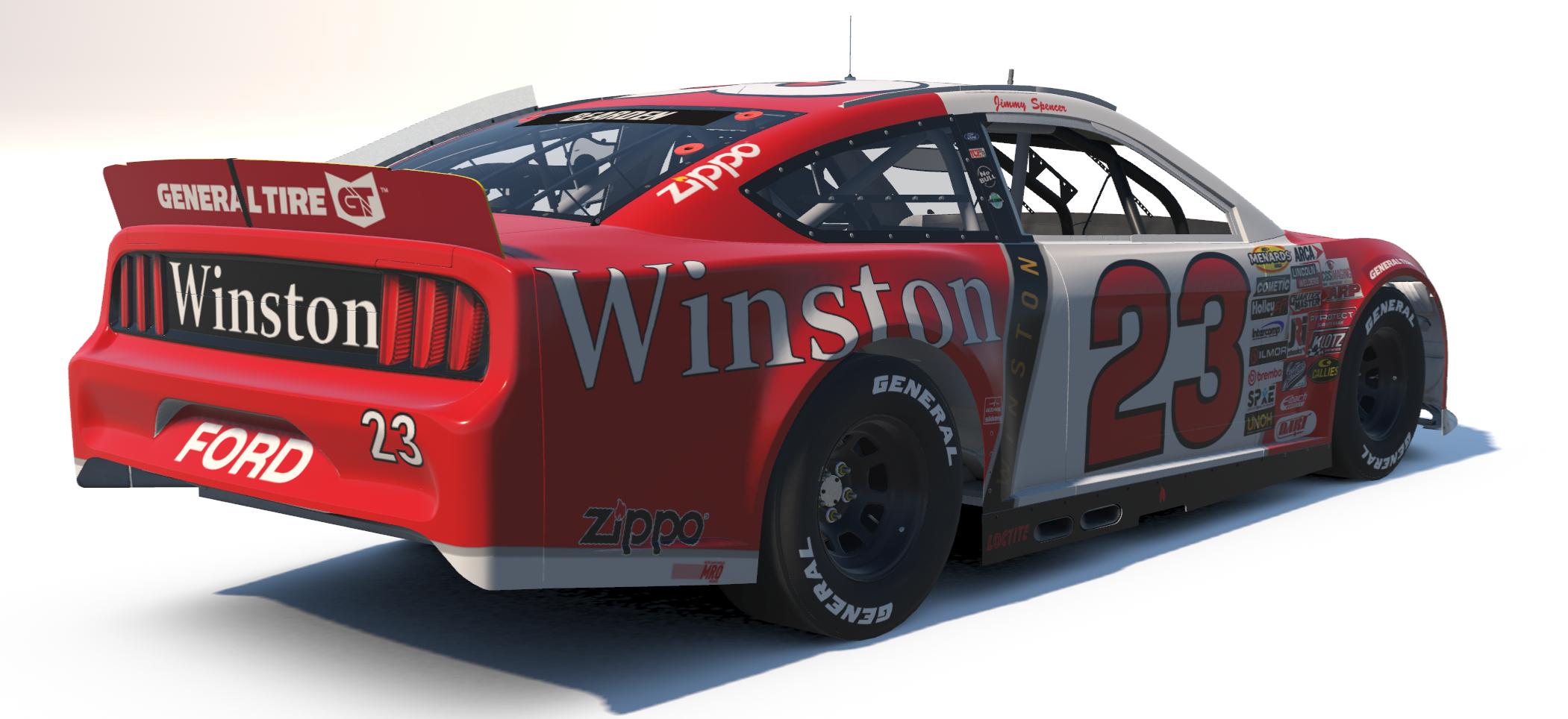 Jimmy Spencers 1998 Winston No Bull Ford no numbers by Josh Bearden ...