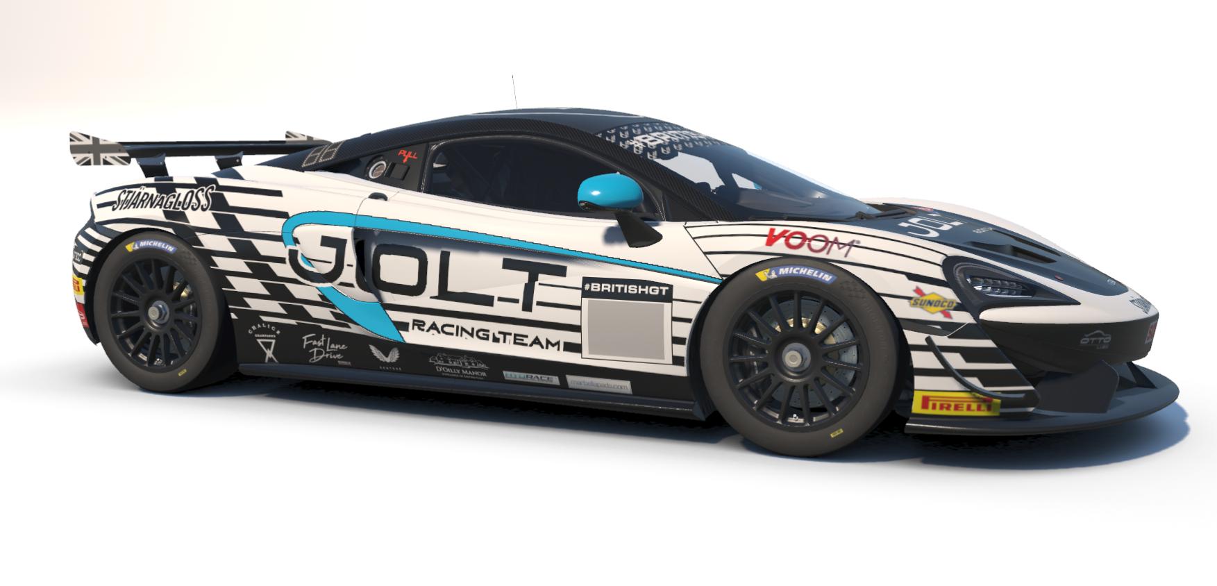 Jolt Racing Artura Car #37 2025 British GT4 for McLaren 570s by Keith ...