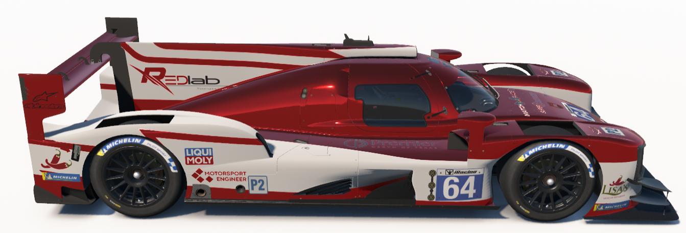 RedLab Motorsports LMP2 by Miguel Ignacio Ruiz - Trading Paints