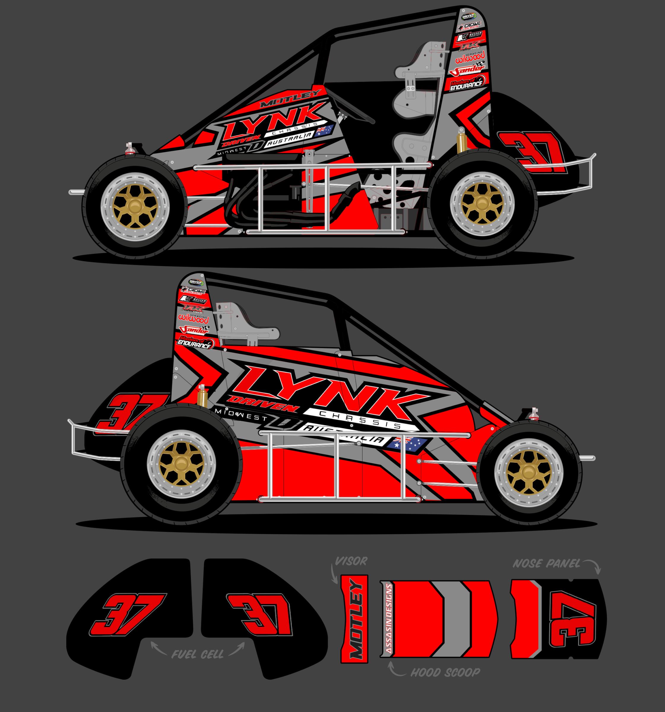 Lynk Chassis RED 3737 by Austin M. - Trading Paints