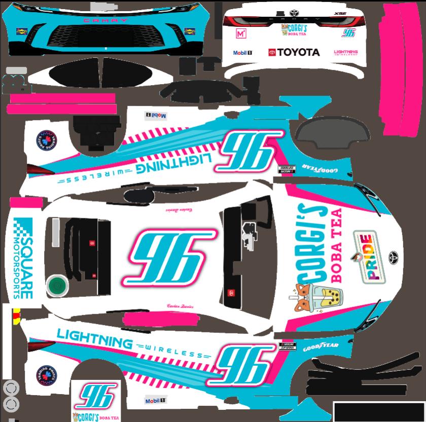 Custom #96 Corgis Next Gen Night by Caolan D. - Trading Paints