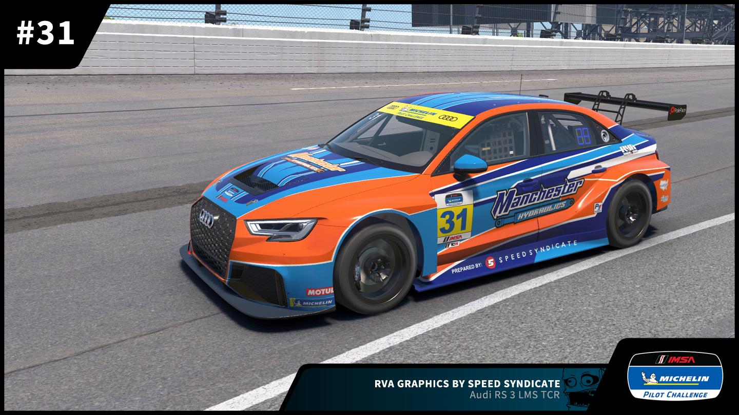 #31 RVA Graphics Motorsports by Speed Syndicate Audi RS3 LMS TCR 2025 ...