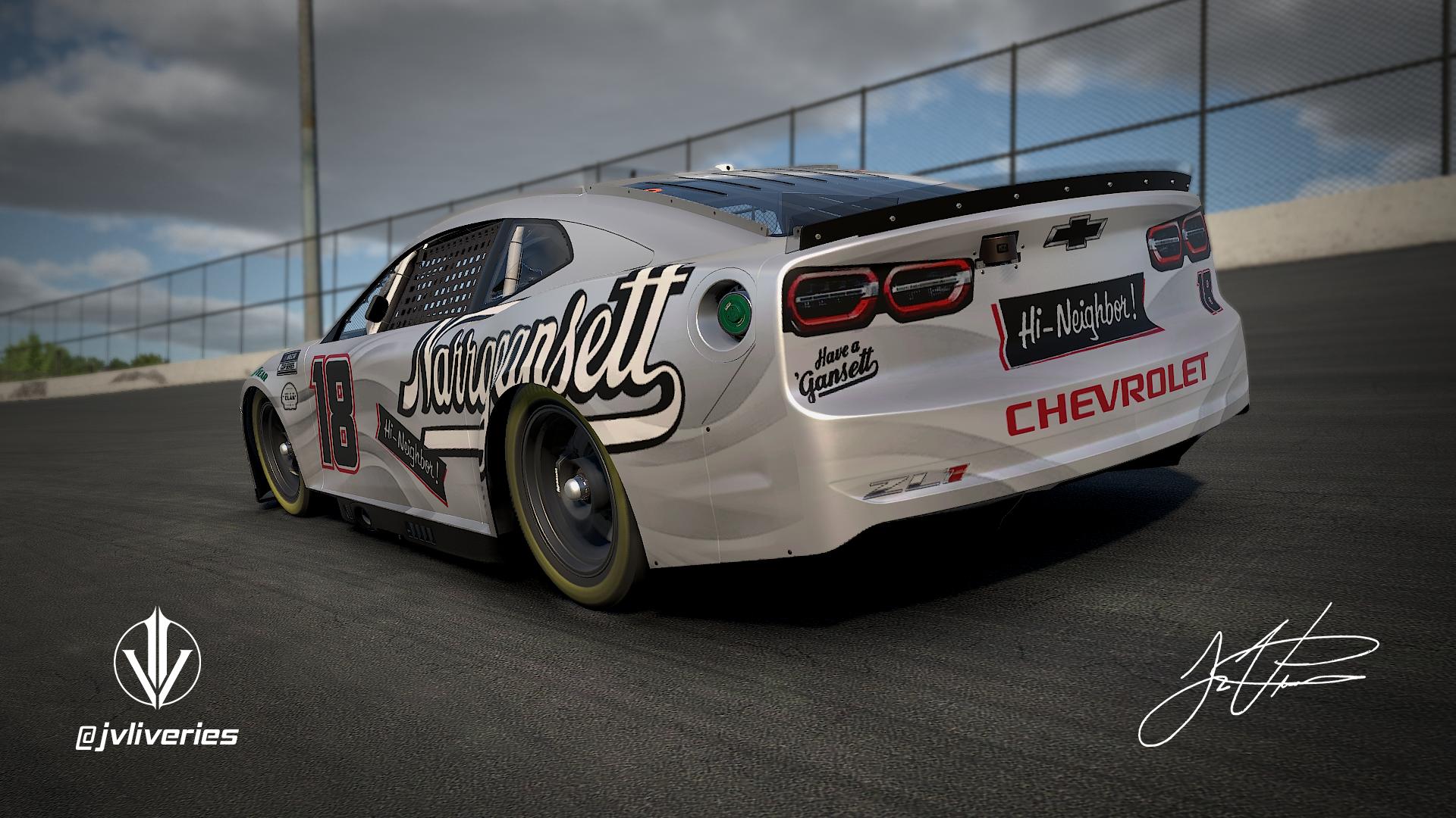 Narragansett Beer (Sim-Stamped) by Jamie Violette - Trading Paints