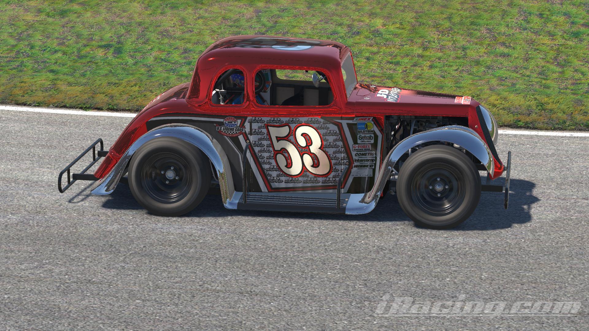 Jeremy Doss 53 Chrome Legend by Aiden Kizer - Trading Paints