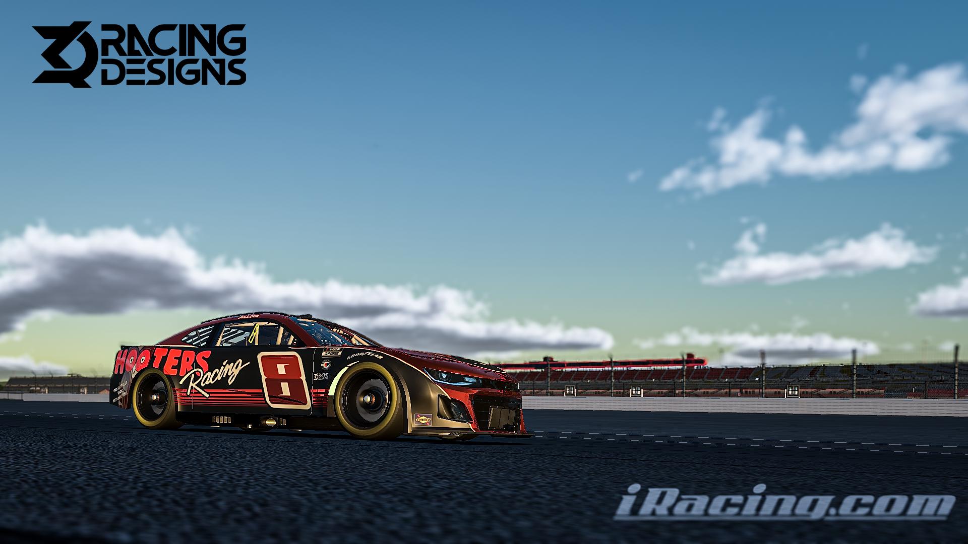 Cody Bullock #8 Hooters NextGen Camaro - Orange Numbers by Johnathan ...
