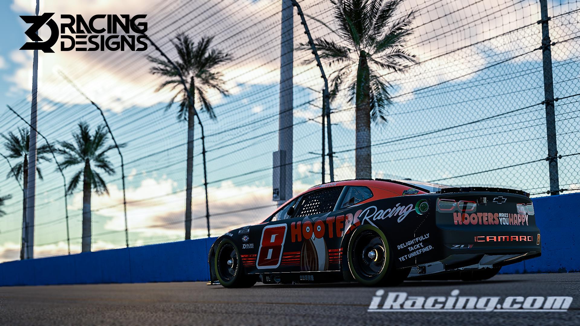 Cody Bullock #8 Hooters NextGen Camaro - Orange Numbers by Johnathan ...