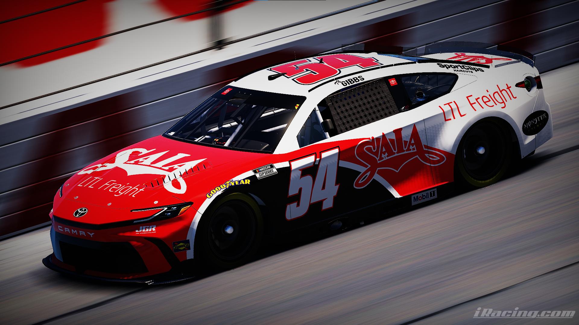 Ty Gibbs Saia (Coy Gibbs Throwback) by John O Lynch - Trading Paints