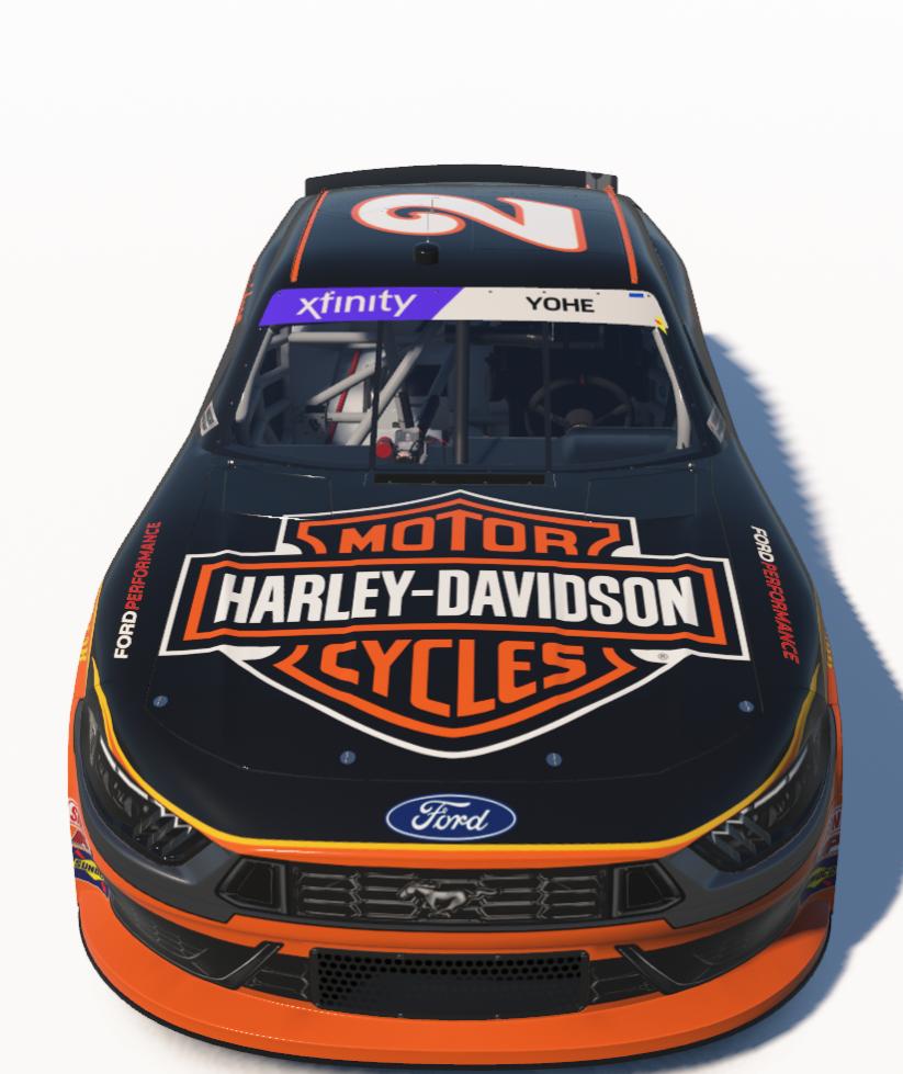 Harley Davidson Ford Mustang by Tyrone Yohe - Trading Paints