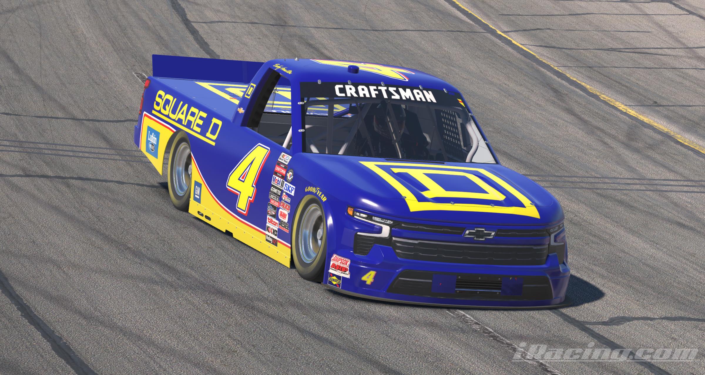 Bobby Hamilton 2004 Square D by Kyle Carpenter - Trading Paints