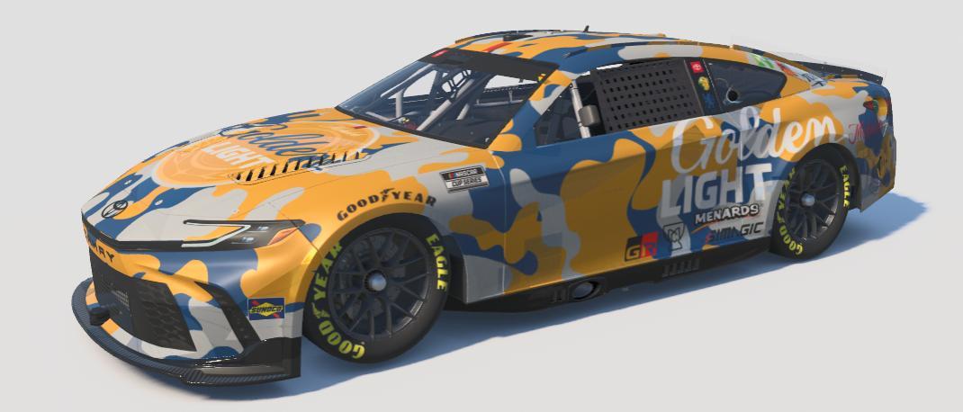 2025 Michelob Golden Light Toyota Camry by Zach B. - Trading Paints